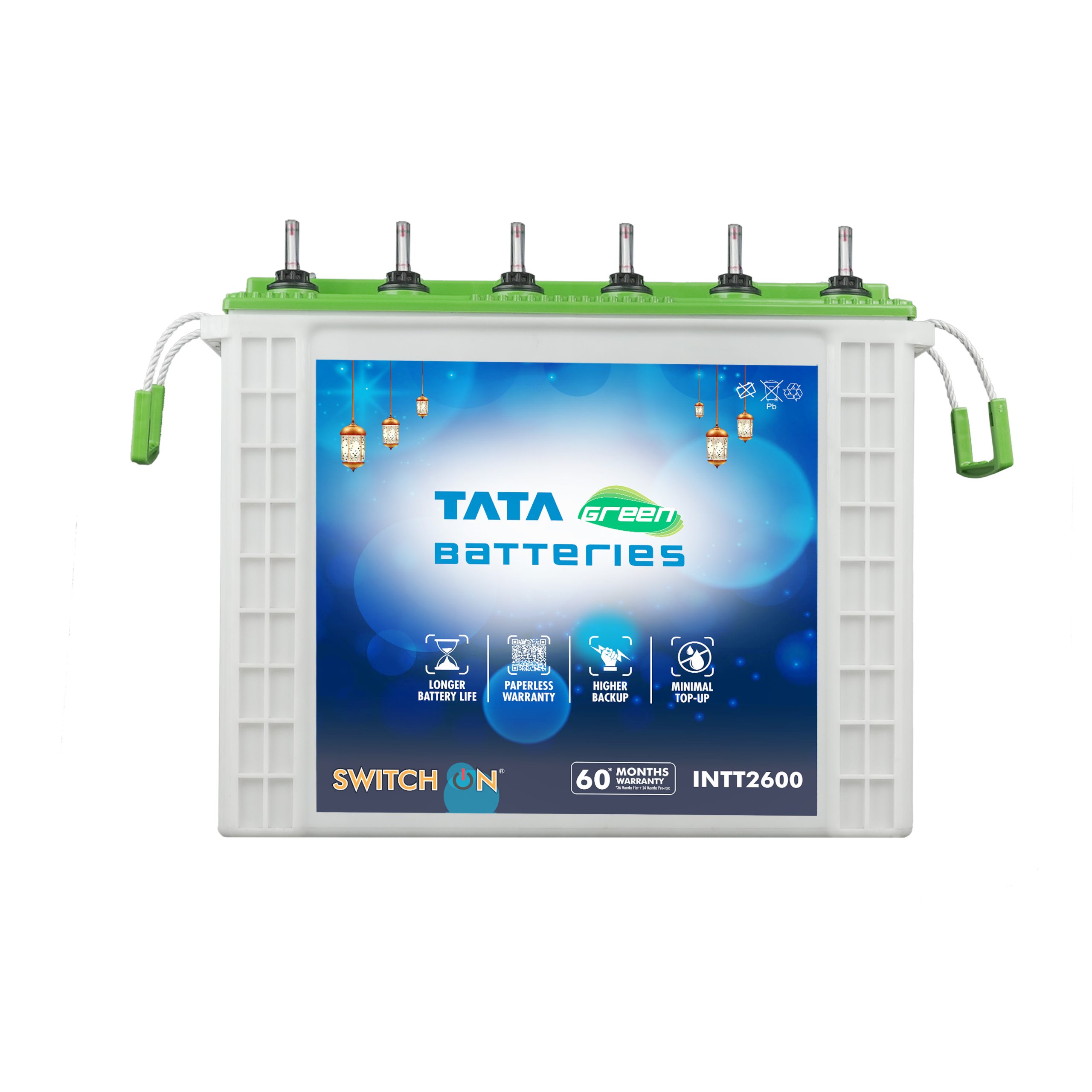 TATA Green SWITCHON IN150TT 150Ah Inverter Battery